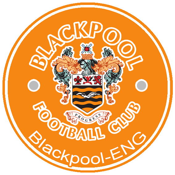 Escudos de Futebol de Botão LH: Blackpool FC