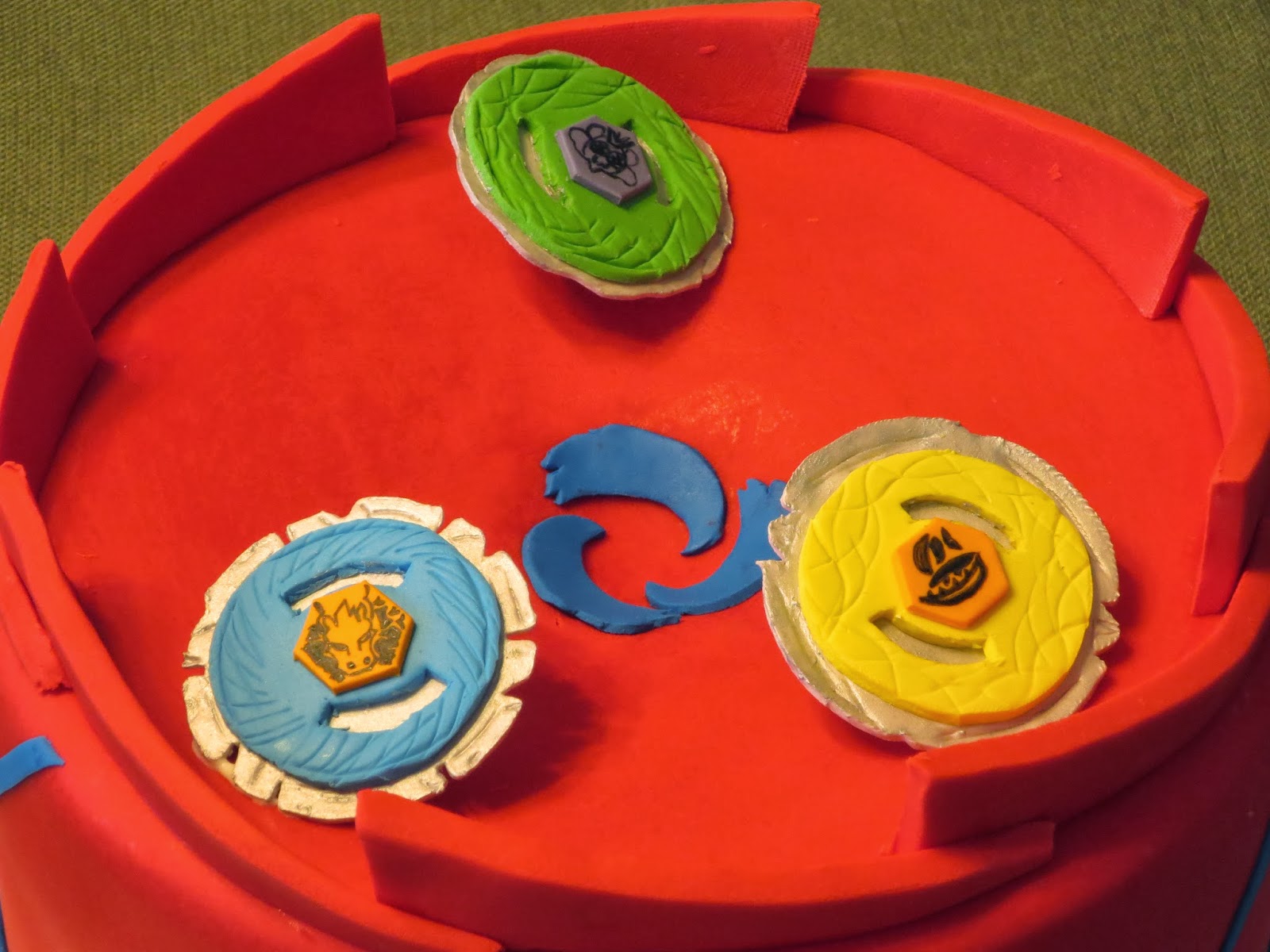 J's Cakes: Beyblades Battle Arena Birthday Cake