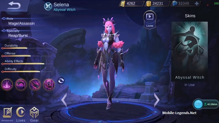 Panduan atau Guide Selena Mobile Legends