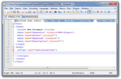 Source code editor - Notepad++ ~ Offensive Sec Blog