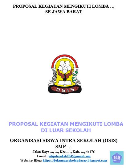 Proposal Kegiatan Mengikuti Lomba di Luar Sekolah - Dokumen Sekolah Dasar