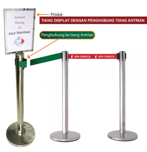 Tiang display, media penyampai informasi efektif - Refrensi Produk ...