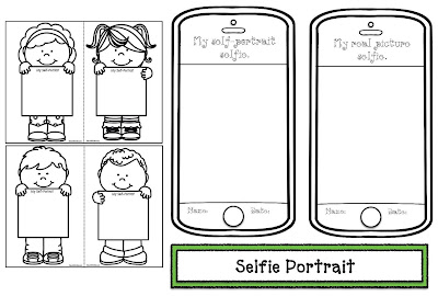 Make a "Selfie" Portrait | Classroom Freebies | Bloglovin’