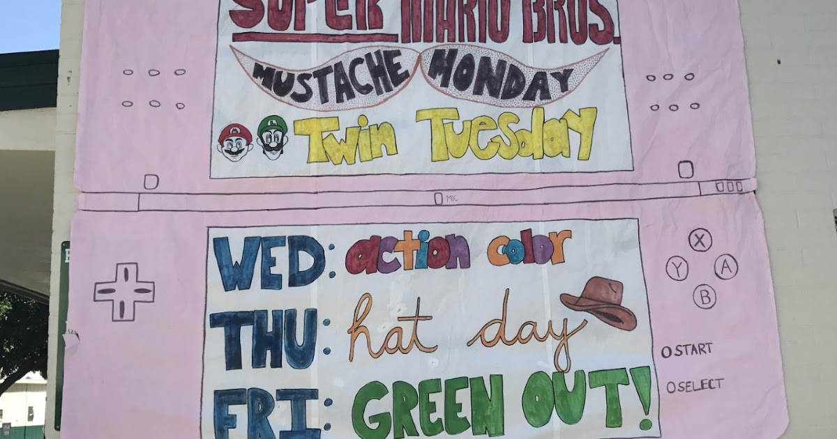 Mr. Yip's Virtual Classroom: Pre-Spring Break Spirit Week 2017