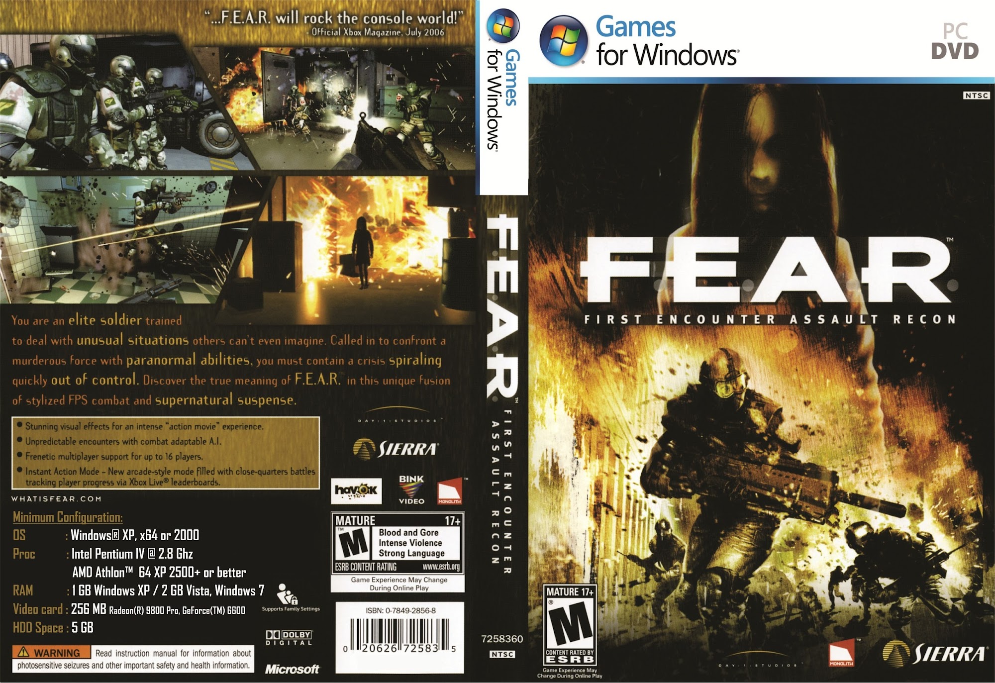 Fear | Free PC Game Cover