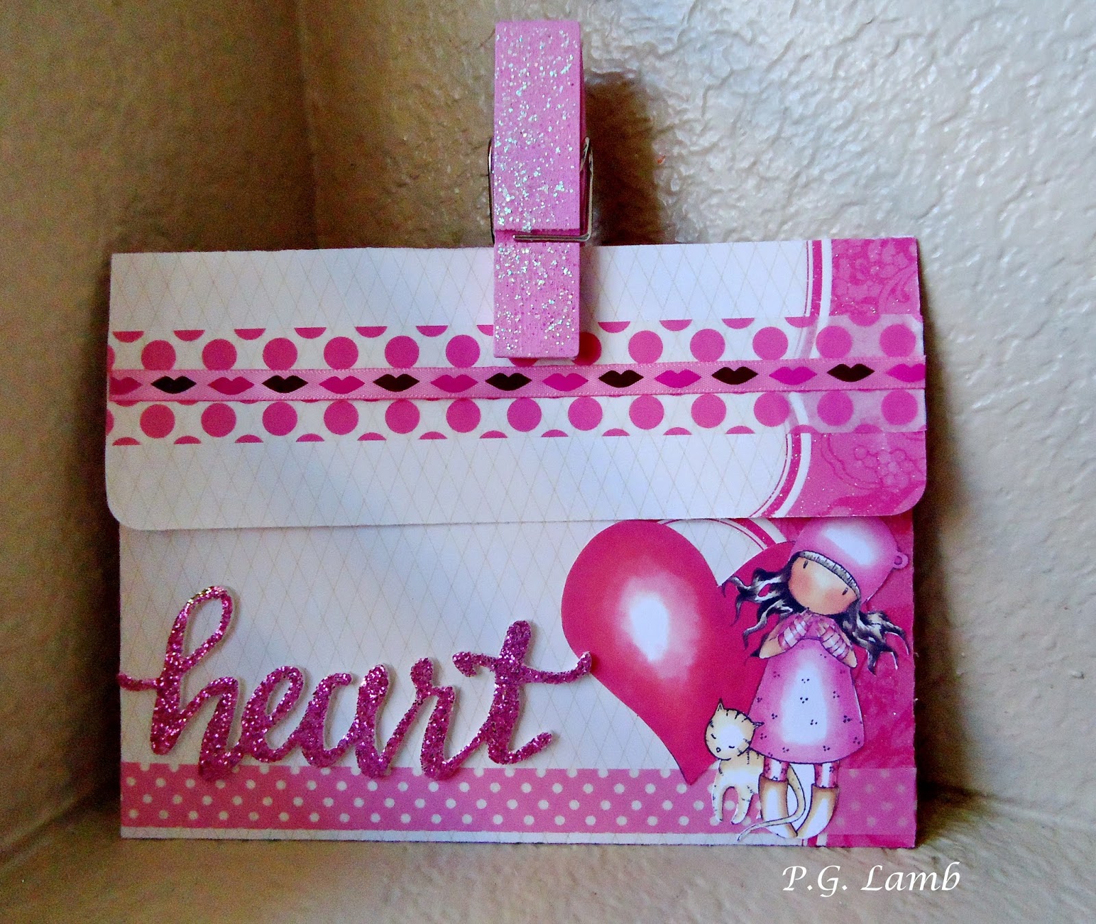 Peachy Paper Crafts: Be My Valentine!