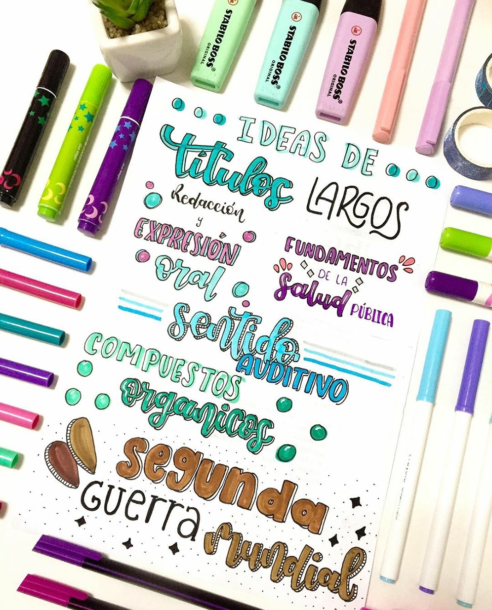 Tipos De Lettering