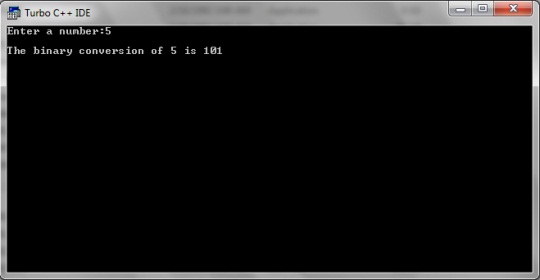 C Program To Convert Decimal Number To Binary Number The
