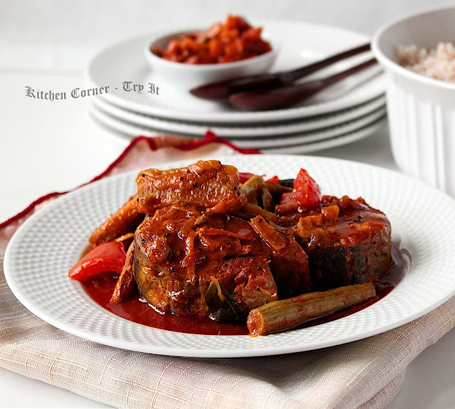 Zesty Fish Curry With Vegetables- Thirutha Fish Curry