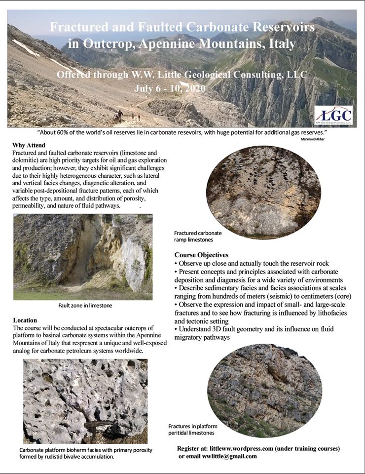 Fractured and Faulted Carbonate Reservoirs in Outcrop: Apennine ...