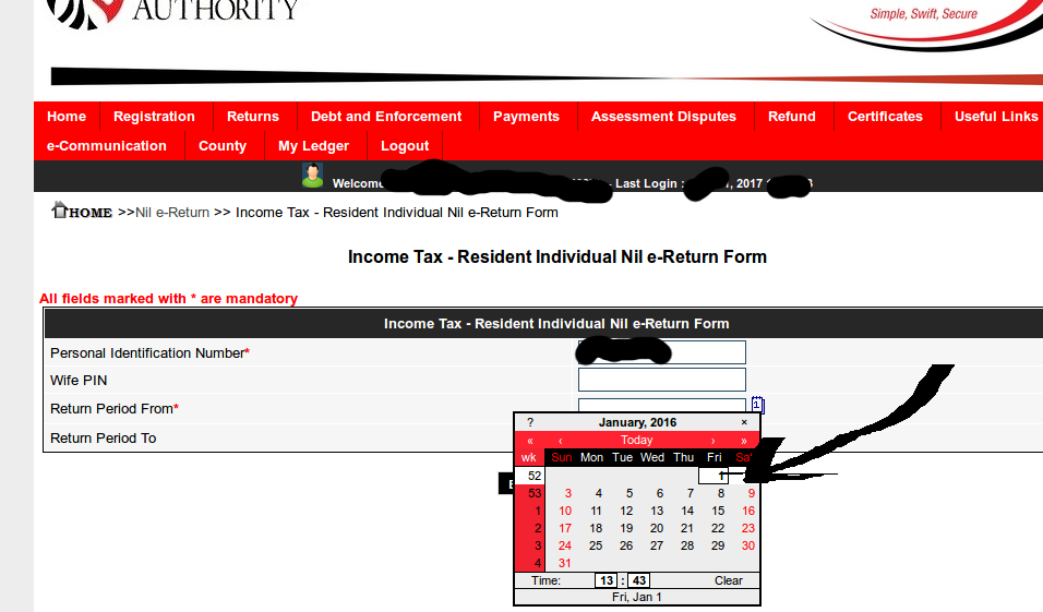 How to file KRA nil returns for unemployed with pin
