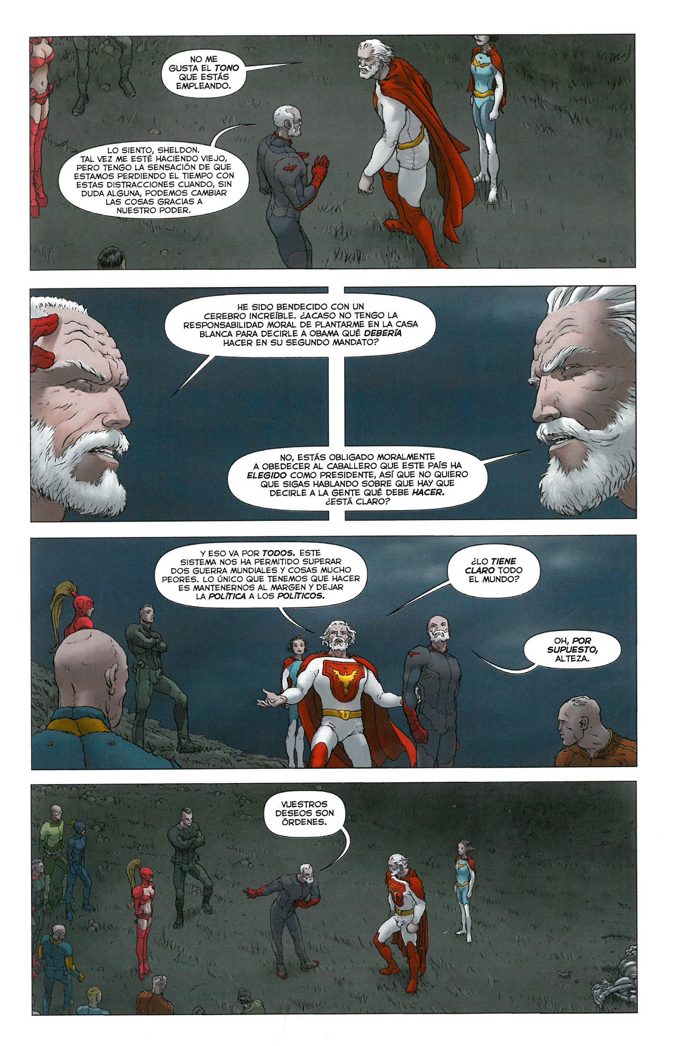 Galicia Comic: Jupiter's legacy 1