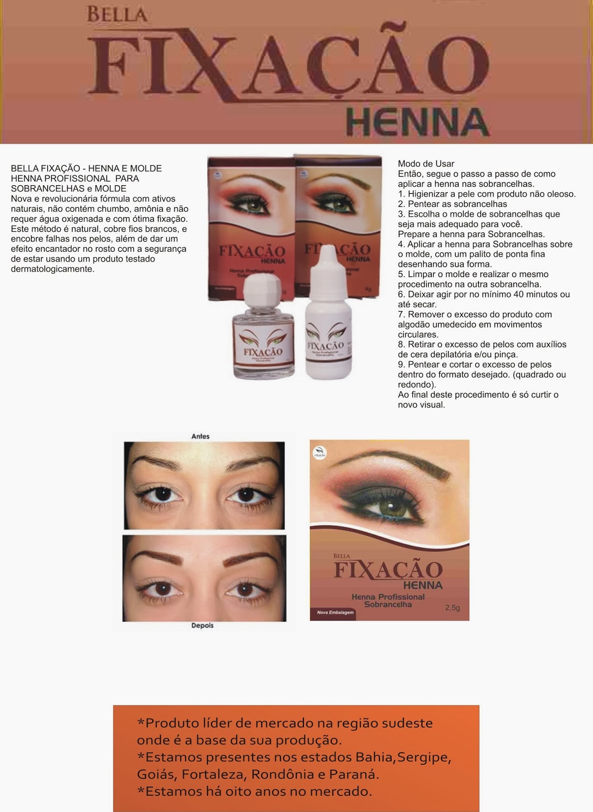 Henna Bella Fixação: Apresentação