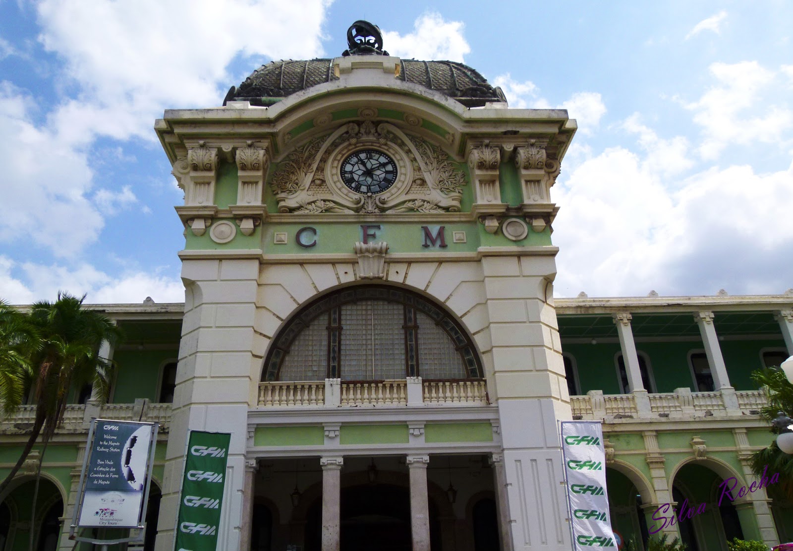 Cor e Pinceladas: Moçambique (15) - Estação dos Caminhos de Ferro e Museus