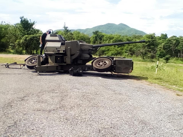 Demo Test of the New 35mm Gun | jejak defence
