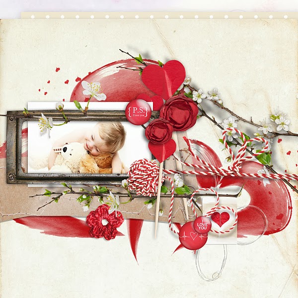 Natali Design: Captured love + freebie