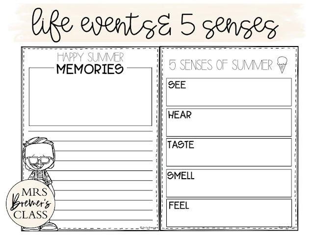 No Prep Daily Writing Prompts for June | Mrs. Bremer's Class