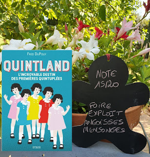 Les lectures de Mylène: Quintland : L'incroyable destin des premières ...