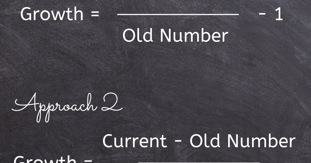 Finance Explained: Growth Calculation with negative numbers