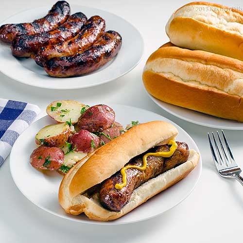 Kitchen Riffs: Grilled Bratwurst