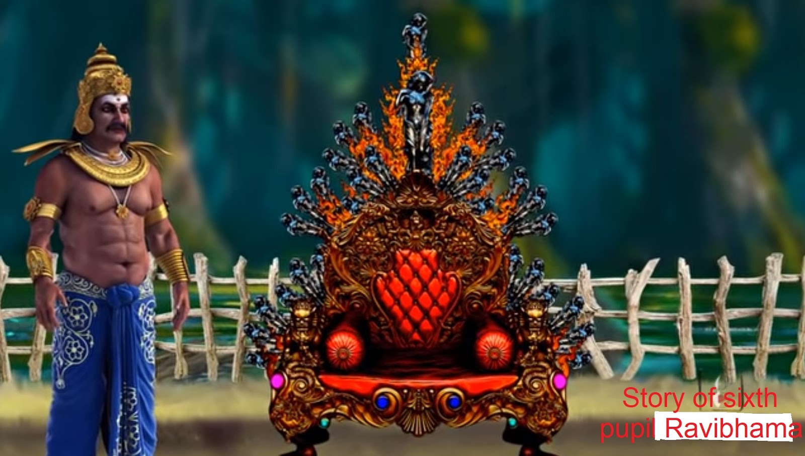 Story-Vikramaditya Singhasan Battisi Sixth effigy Ravibhama - Rest Time