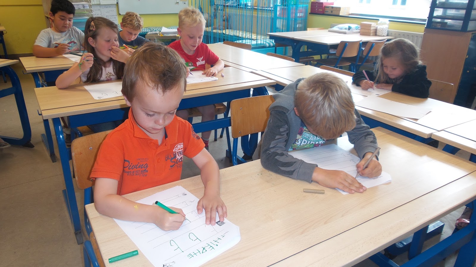 Blog eerste leerjaar: Wisselen van klasje!