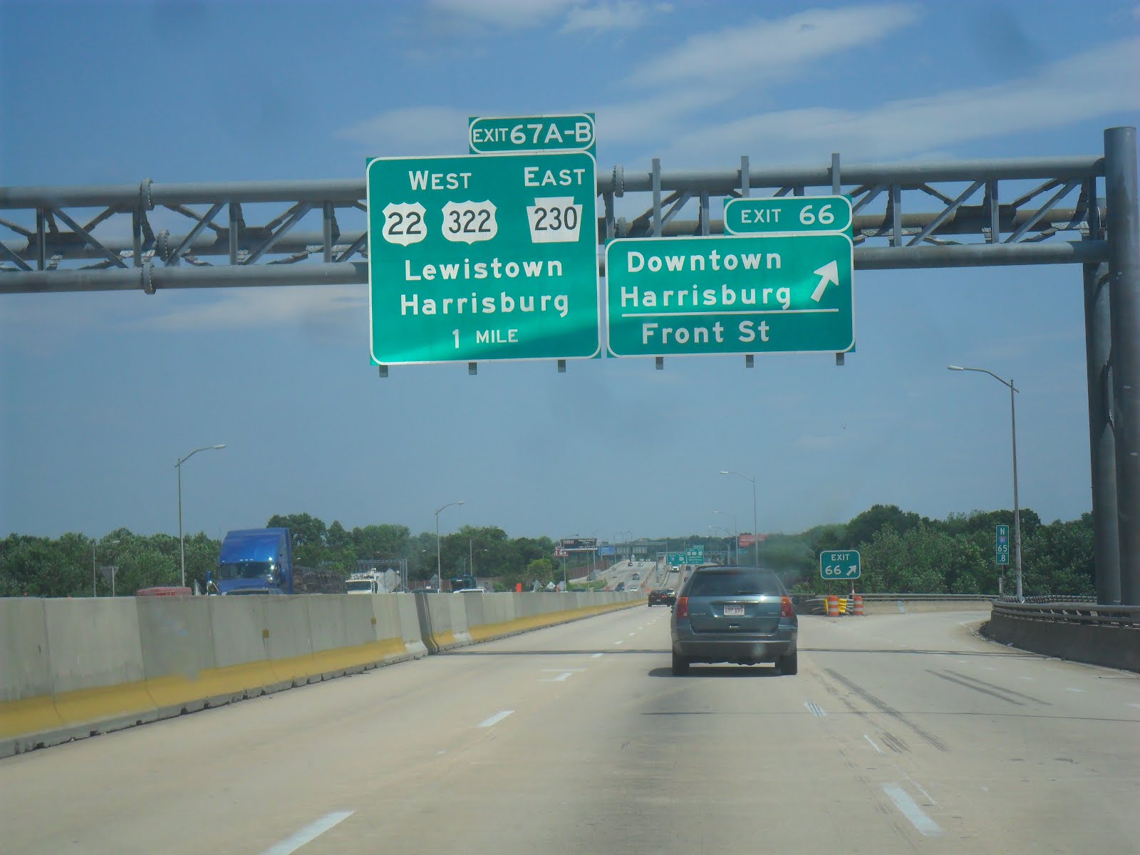 Luke's Signs: Interstate 81 - Pennsylvania (South of Harrisburg)