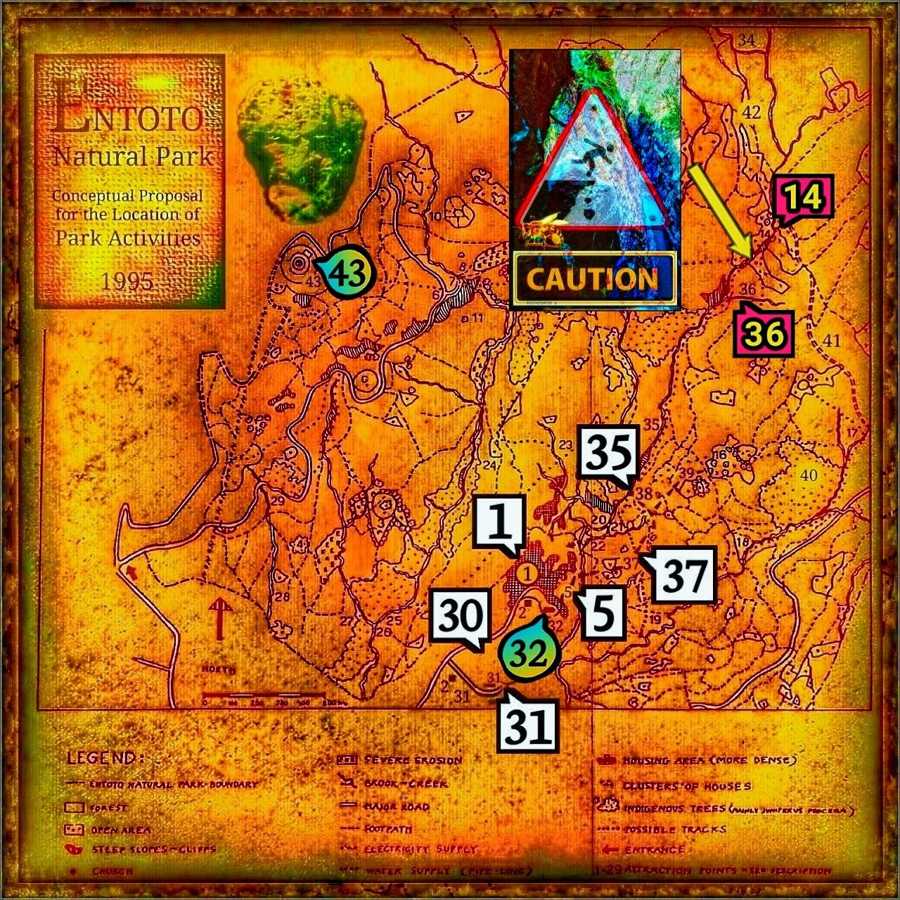 Entoto Natural Park — MAPS