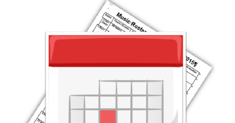 LiturgyTools.net: Blank music team rota, August to October 2021