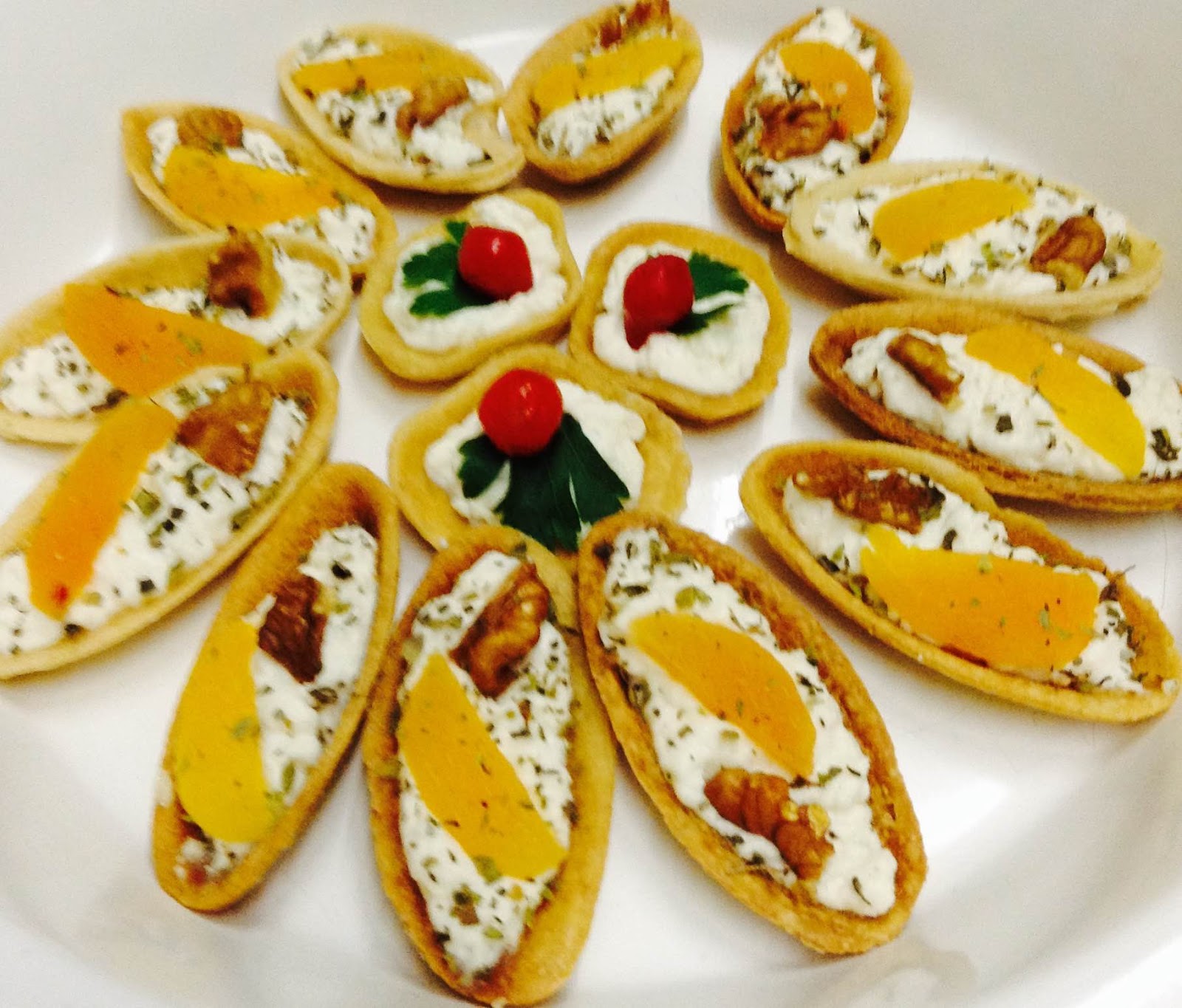 Barquinhas para rechear Canapés e petiscos: Escolha os ingredientes E ...