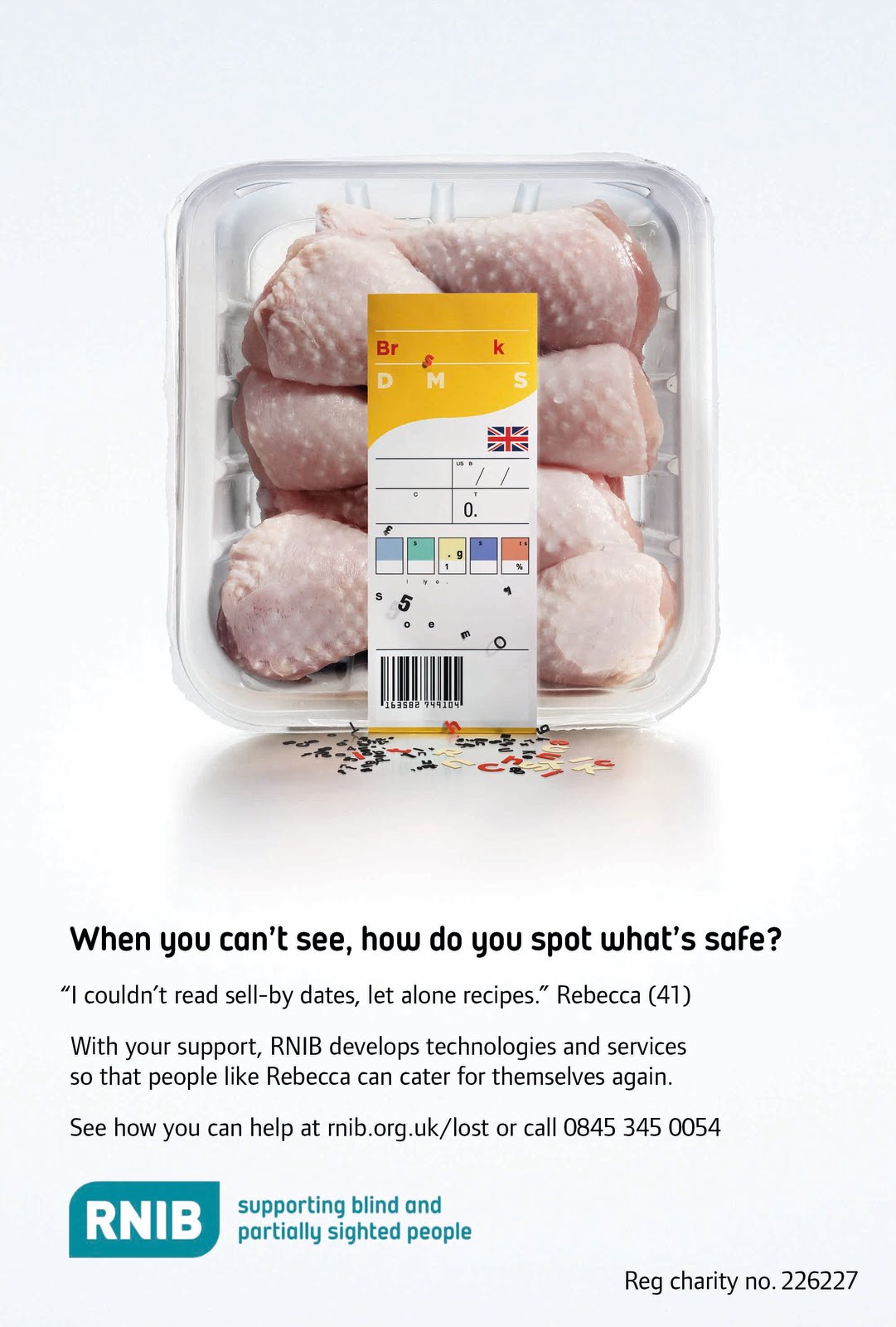 St Luke's Blog: RNIB wins ANNA ad of the month