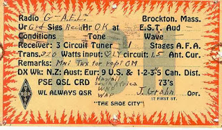 All Things Wireless & Letterpress: QSL Cards