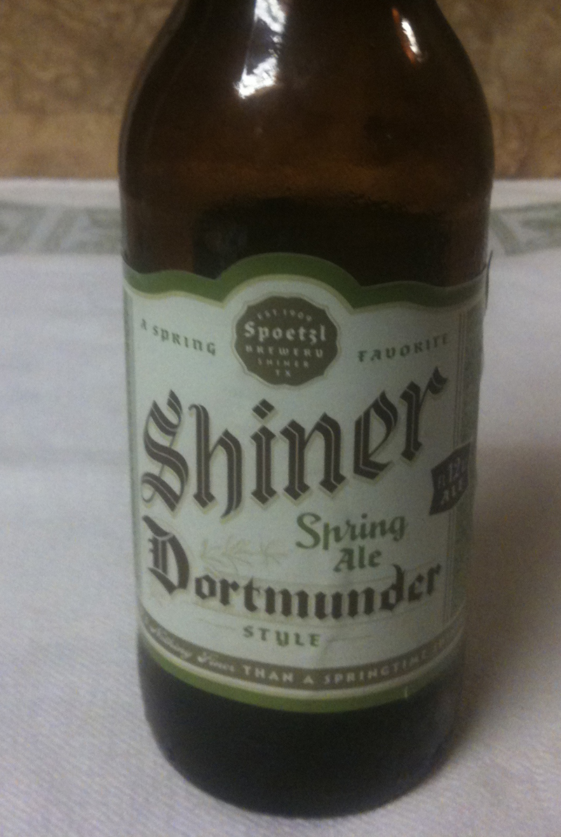 EffDub Pub: Shiner Spring Ale ....