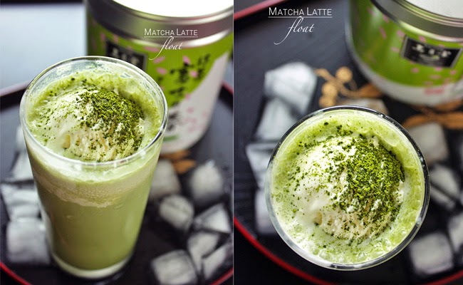 [Japanese Recipes] Matcha Latte Float - All Asian Recipes For You