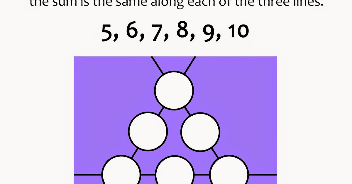 1001 Math Problems: Same Sum Puzzle