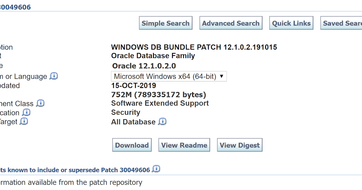 berxblog: Oracle patches - some basics and good-to-know information