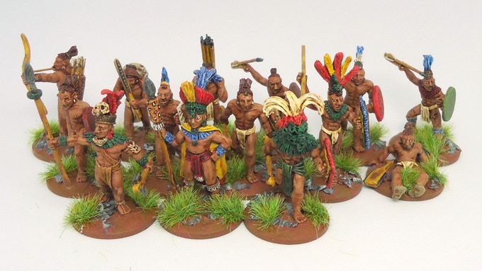 Dear Tony Blair: Mayan Pyramid - 28mm perfect for Oldhammer Tenoch!