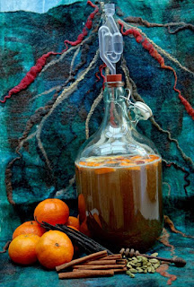 FOOD PRESERVING: SHORT SPICED ORANGE MEAD
