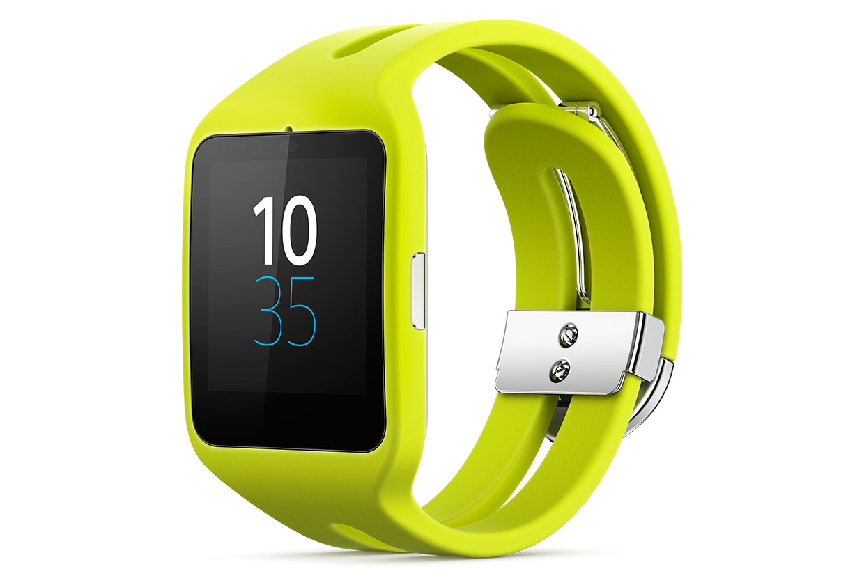 Sony SmartWatch 3 running on Android Wear and SmartBand Talk with E-ink ...