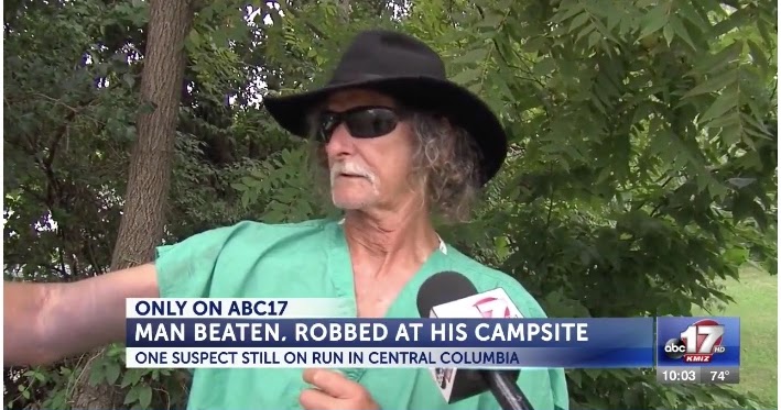 Wounded Times: Homeless Veteran Lucky to Still Be Alive After Being ...