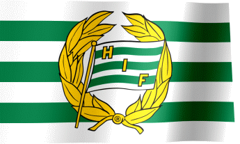 Hammarby Fotboll Flag (GIF) - All Waving Flags