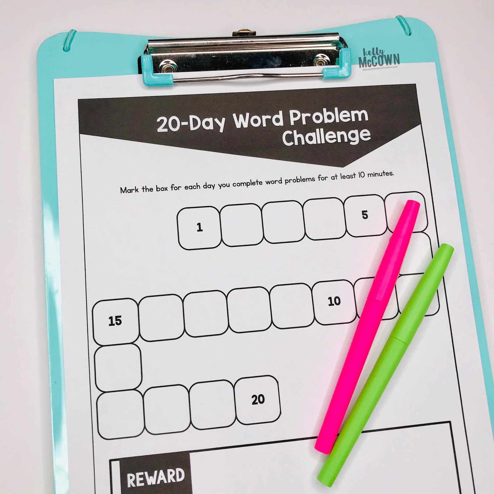 Kelly McCown: Solving Math Word Problems - 2020 Challenge