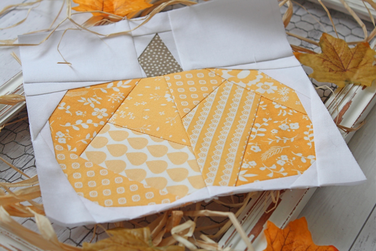 {Free Block Pattern} Pumpkin Block - 3 Sizes (6', 8" & 10 ...