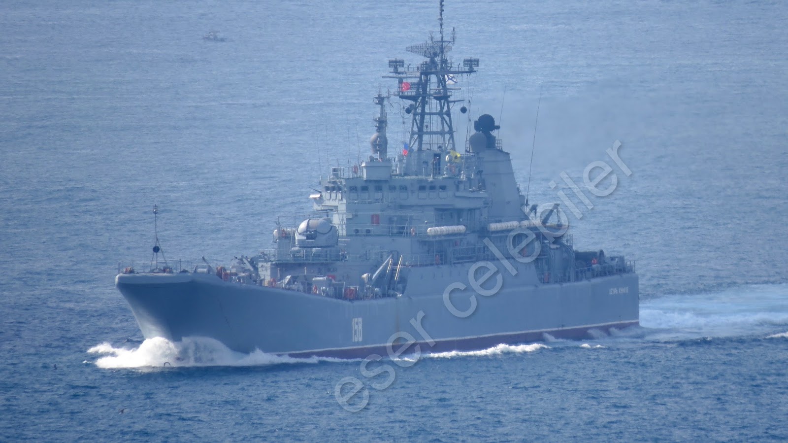 WARSHIPS ON THE BOSPHORUS: 158 Caesar Kunikov (BDK-64) Ropucha II
