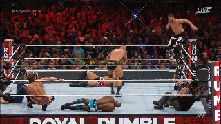 RKO in Mid-Air from the Top Corner