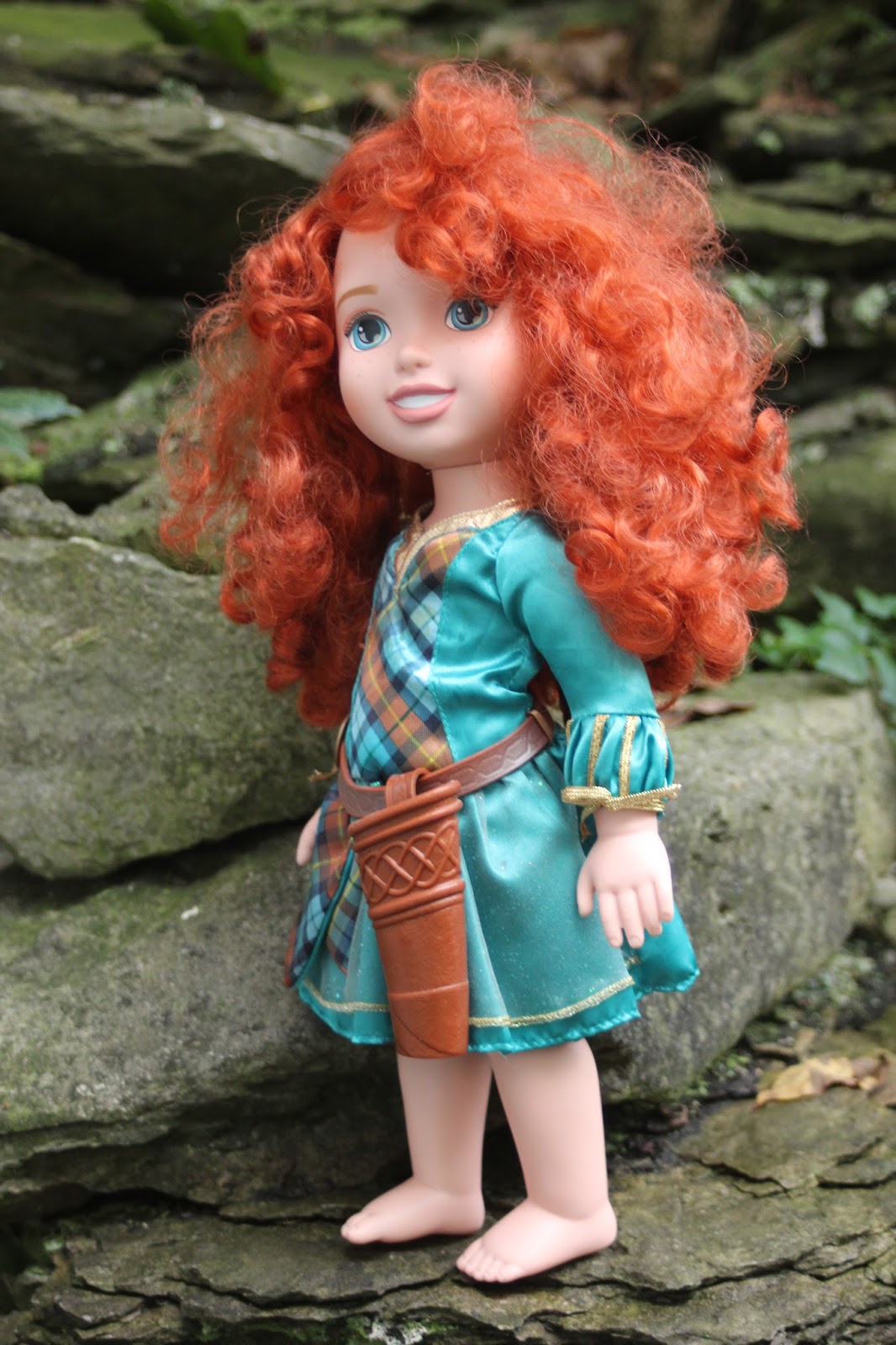 PLANET OF THE DOLLS: Doll-A-Day 2017 # 258:My First Disney Princess Merida