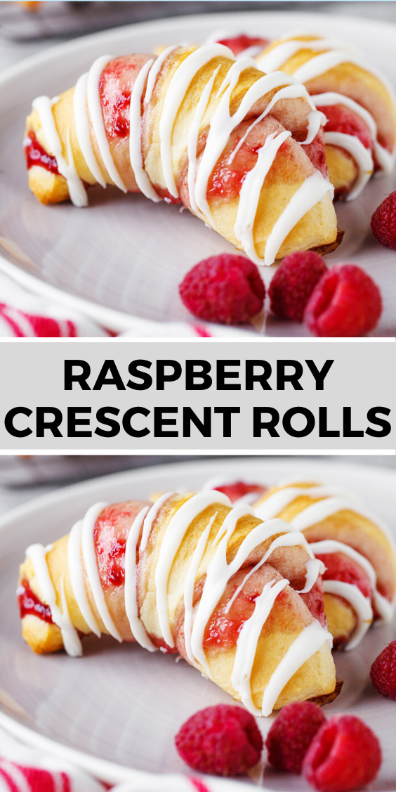 Raspberry Crescent Rolls