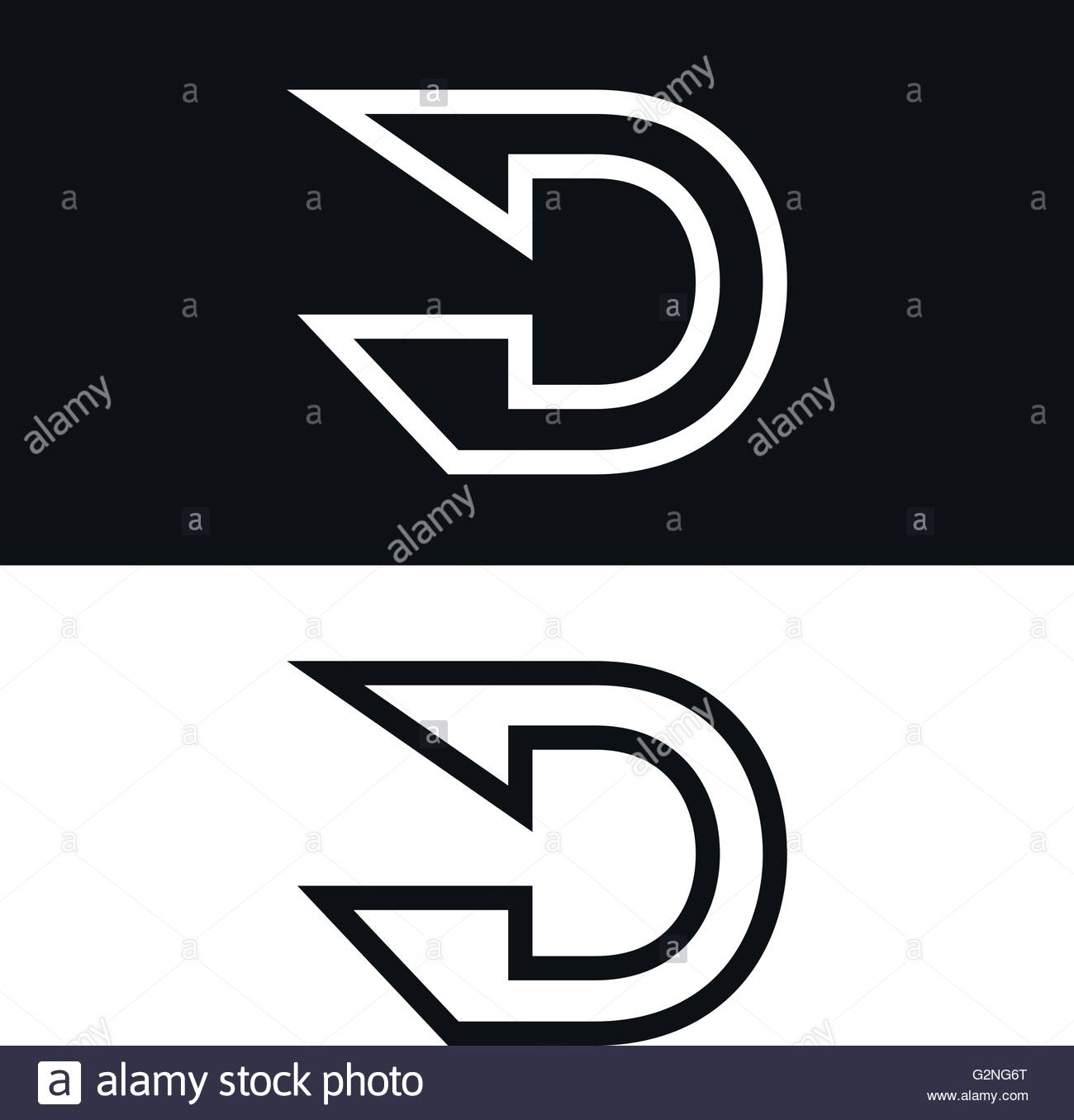 Cool Letter D Designs - Birthday Letter