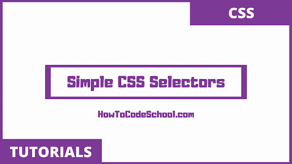 Simple Css Selectors