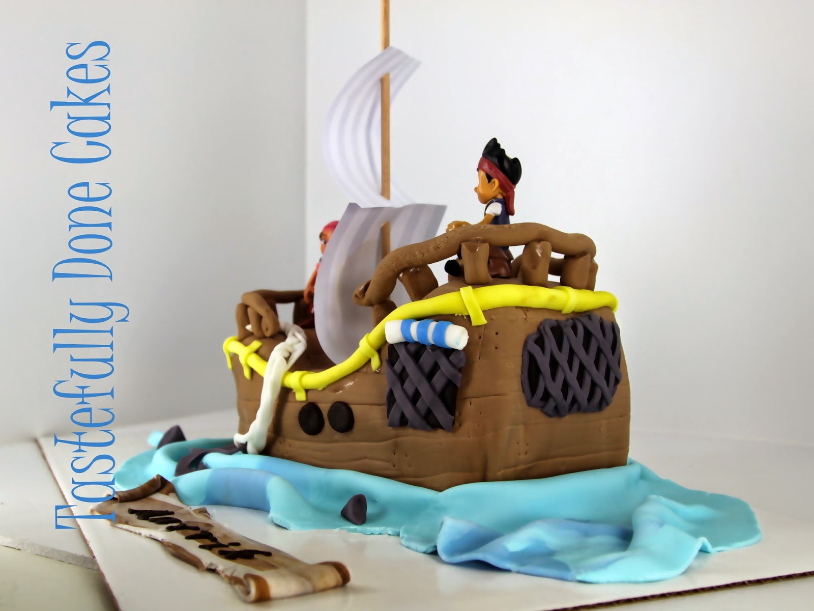 Tastefully Done: Jake and the Neverland Pirates Cake